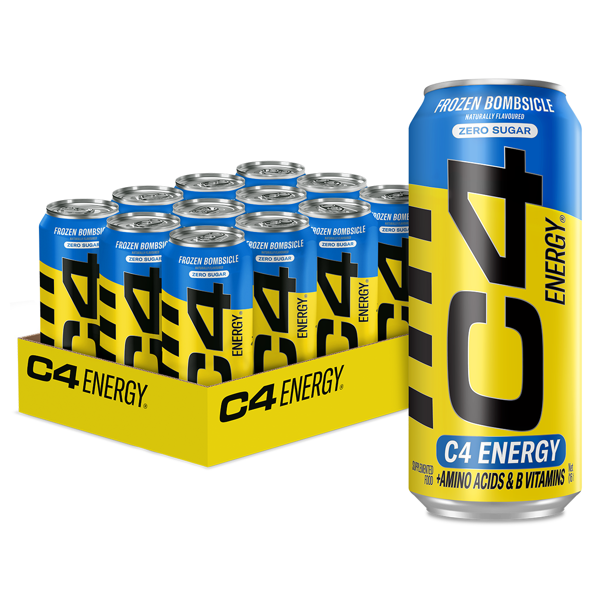 C4 RTD Carbonated 473ml (Boxed 12 Pack) Frozen Bombsicle – Ultimate ...