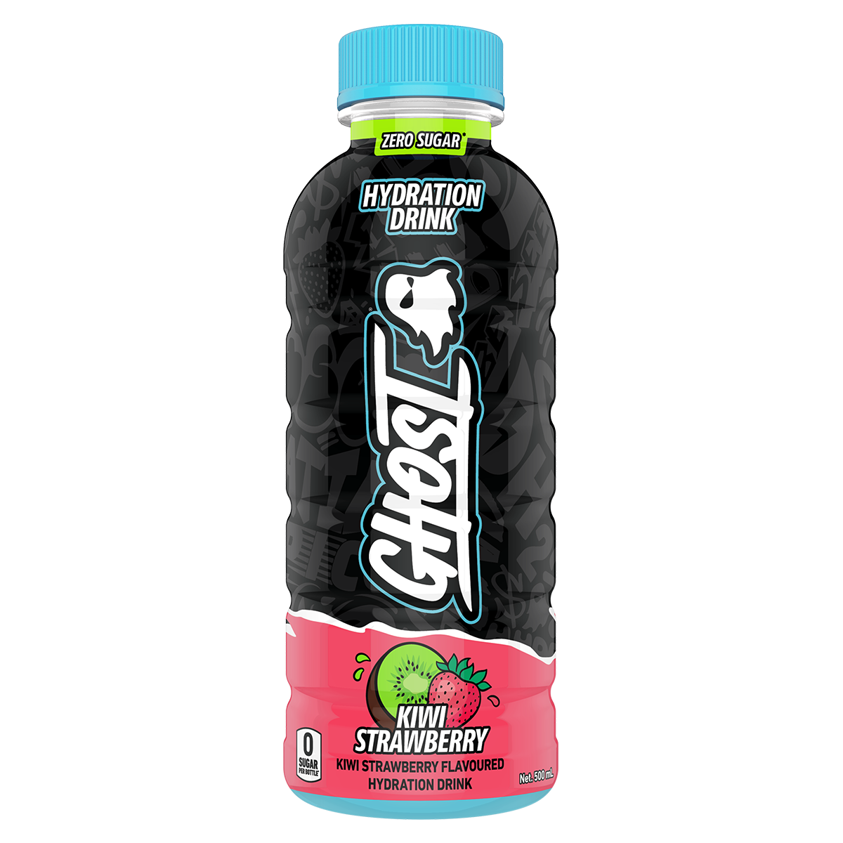 Ghost Hydration RTD 500ml (Boxed 12 Pack) Kiwi Strawberry – Ultimate ...