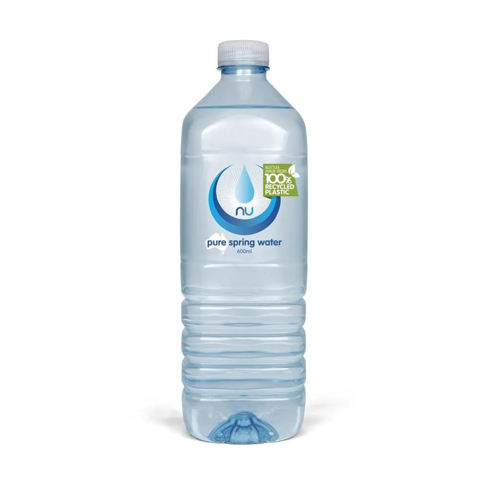 Nu Pure Spring Water 600ml – Ultimate Fitness Supplements